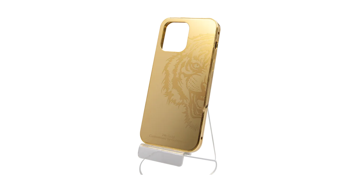 24K Gold iPhone 16 Pro/Max Cases | Goldgenie